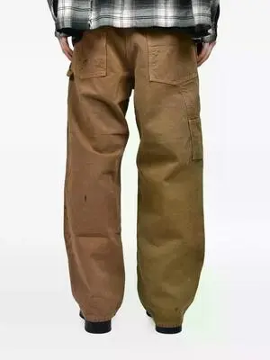 BOW WOW Double-knee Aged-effect Trousers