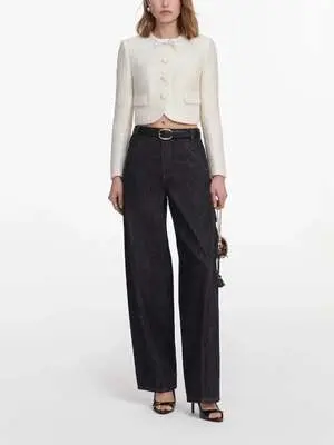 SELF-PORTRAIT Boucle Lace Collar Jacket