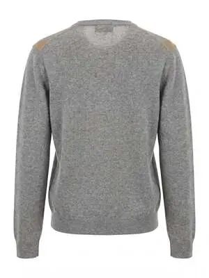 Prada Cashmere Argyle Sweater - Multicolor