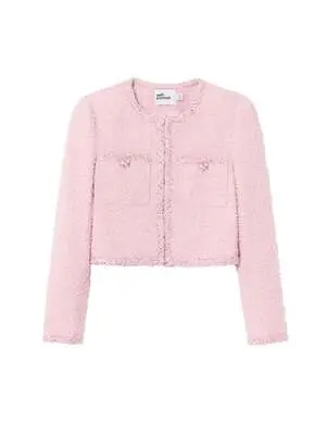 SELF-PORTRAIT Boucle Jacket