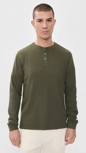 Vuori Waffle Henley