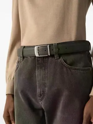 Zegna Leather Belt