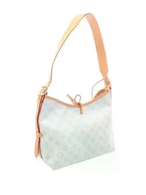 LOUIS VUITTON 2021-2026 Monogram Carryall Denim Pm Shoulder Bag