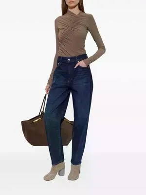 AGOLDE Lupin Ruched Bodysuit