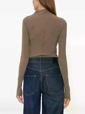 AGOLDE Lupin Ruched Bodysuit