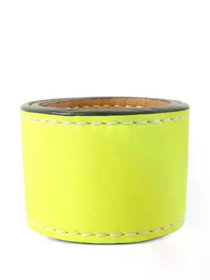 Loewe Slap Calfskin Bracelet - Yellow
