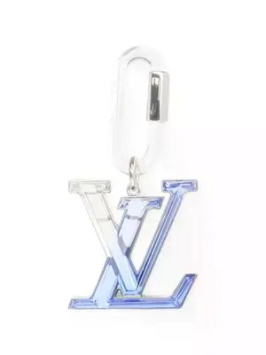 LOUIS VUITTON Logo Bag Charm - Blue