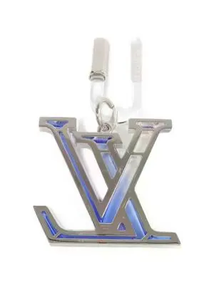 LOUIS VUITTON Logo Bag Charm - Blue