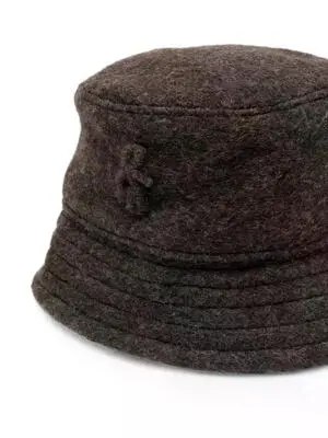 Ruslan Baginskiy Logo-embroidered Felt Bucket Hat
