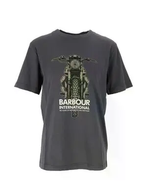 Barbour Causey Graphic-print T-shirt - Grey