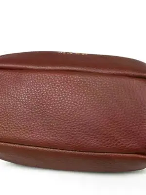 MASU Leather Shoulder Bag - Red