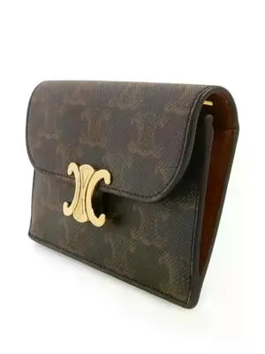 Celine Triomphe Flap Card Holder