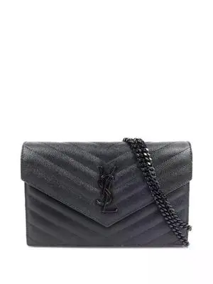 Saint Laurent Cassandre Envelope Chain Wallet