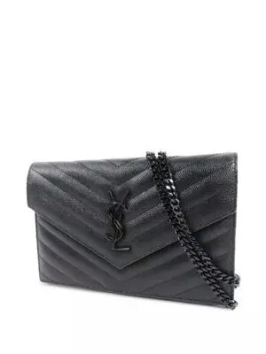 Saint Laurent Cassandre Envelope Chain Wallet