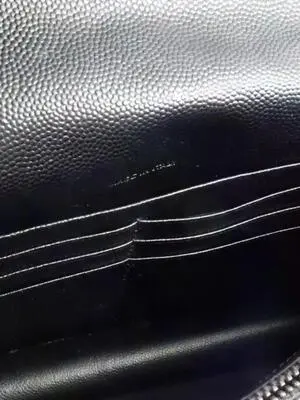 Saint Laurent Cassandre Envelope Chain Wallet