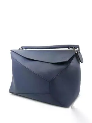 Loewe Large Puzzle Edge Shoulder Bag - Blue