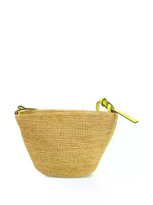 Loewe Slit Pochette Shoulder Bag - Neutrals