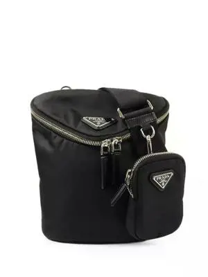 Prada Triangle Logo Shoulder Bag