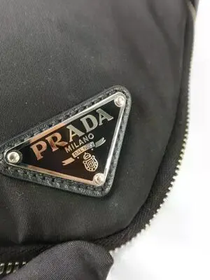 Prada Triangle Logo Shoulder Bag