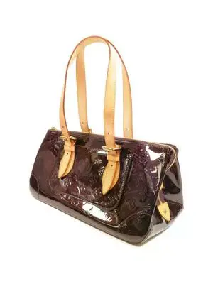 LOUIS VUITTON Rosewood Avenue Vernis Shoulder Bag - Brown