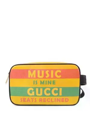 Gucci Slogan-print Belt Bag