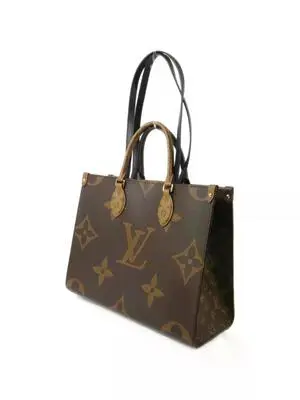 LOUIS VUITTON Mm On The Go Two-way Tote Bag