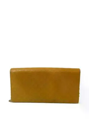 Gucci Microguccissima Chain Shoulder Bag - Yellow