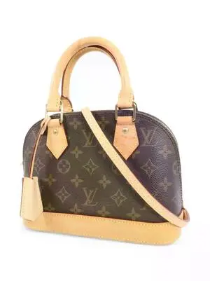 LOUIS VUITTON Bb Alma Monogram Two-way Handbag
