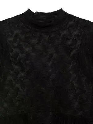 Henrik Vibskov Honeycomb-knit High-low Midi Dress