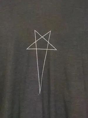 Rick Owens Geth Star-print Cotton T-shirt