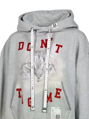 Mihara Yasuhiro Cat-printed Hoodie