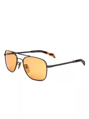 DB EYEWEAR BY DAVID BECKHAM Navigator-frame Sunglasses - Silver