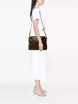 LOUIS VUITTON 2011 Monogram Macassar Torres Messenger Bag Crossbody Bag - Brown