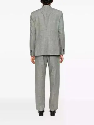 EPOCA Prince Of Wales Check Double-breasted Suit