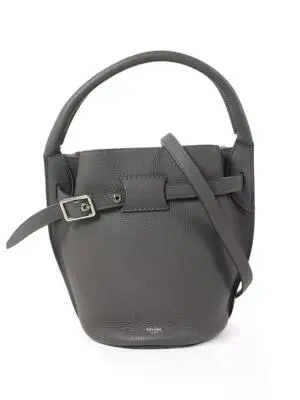 Celine Nano Big Bag Bucket Bag - Grey