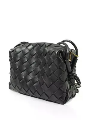 Bottega Veneta Mini Loop Intrecciato Leather Shoulder Bag