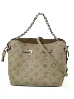 LOUIS VUITTON Mahina Bella Shoulder Bag - Grey