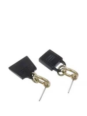 Hermès Amulette Maroquinier Earrings
