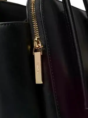 Calvin Klein Logo-print Leather Shoulder Bag