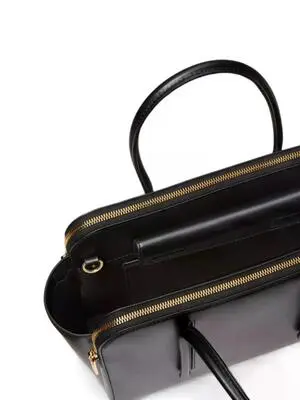 Calvin Klein Logo-print Leather Shoulder Bag