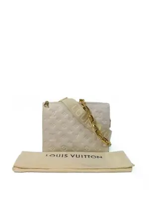 LOUIS VUITTON Pm Coussin Monogram Chain Shoulder Bag - Neutrals