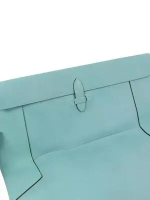 Hermès Pliplat Evercolor Clutch Bag - Blue