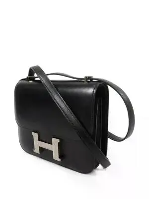 Hermès 2003 Mini Constance Leather Shoulder Bag