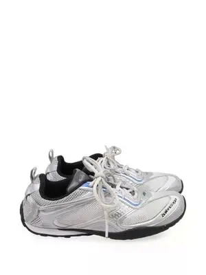 Balenciaga Radar Gradient Lines Sneakers - Silver