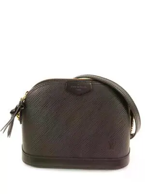 LOUIS VUITTON Mini Epi Alma Shoulder Bag - Black