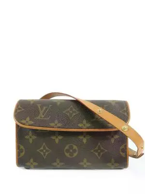 LOUIS VUITTON Monogram Florentine Belt Bag - Brown