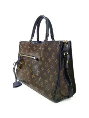 LOUIS VUITTON Pm Popincourt Monogram Tote Bag - Brown