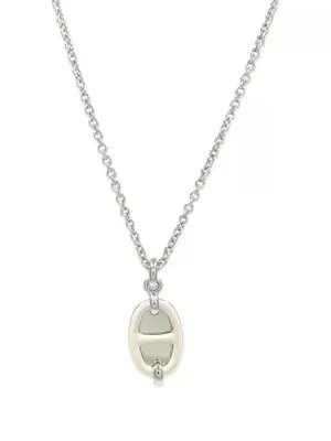 Hermès Mini Maillon Necklace - Silver