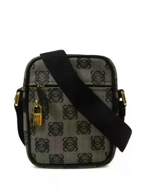 Loewe Anagram Messenger Bag - Grey