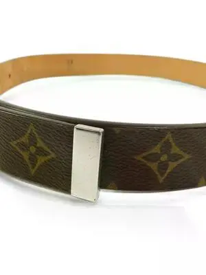 LOUIS VUITTON Monogram Ceinture Carre Belt